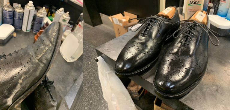 Before & After - Gino’s Shoe Repair & Comfort Footwear